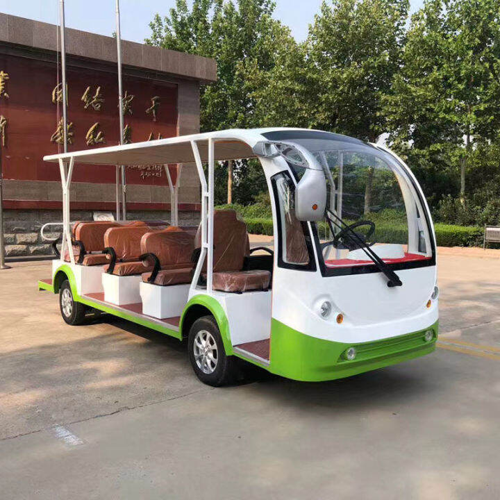 4-20-seat electric sightseeing bus four-wheeled golf cart Tourist ...