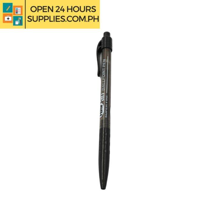 Ballpoint Pen HBW ATI Retractable - Black Ballpen Super fine pen ball ...