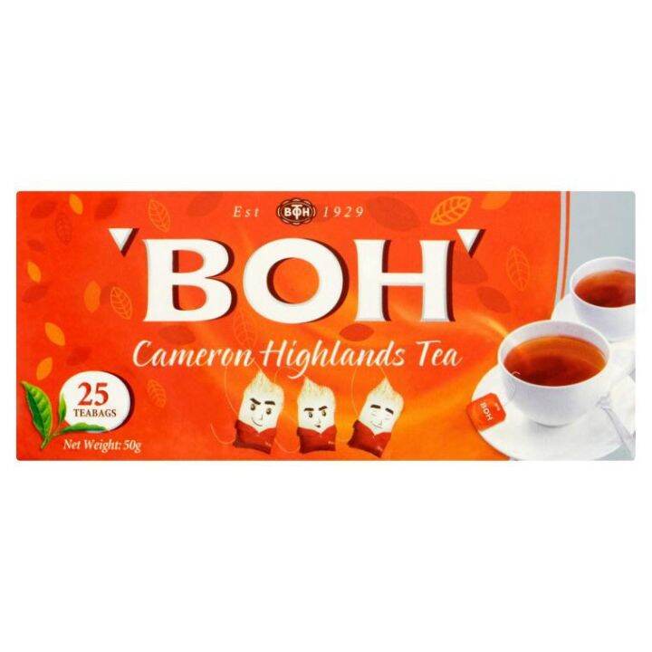 BOH Cameron Tea / Teh Cameron 25s - 50gm | Lazada