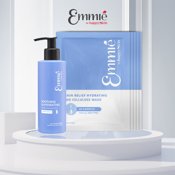 Pack Quà Tặng Đồng Nghiệp 01 Gel Rửa Mặt 05 Mặt Nạ Sinh Học Phục