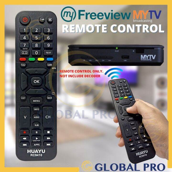HUAYU RC94110 Universal Remote Control MYTV FREEVIEW Digital Receiver ...