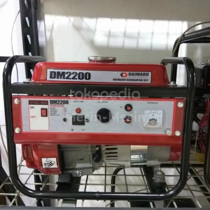 GENSET / GENERATOR DAIMARU DM 2200 NEW - 900 WATT | Lazada Indonesia