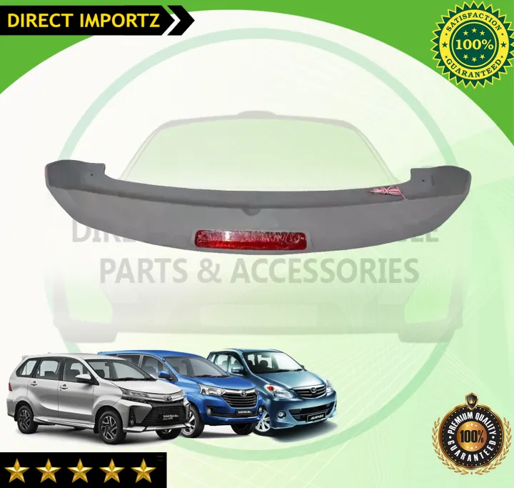 Toyota Avanza 2012 to 2022 Spoiler 2013 2014 2015 2016 2017 2018 2019 ...