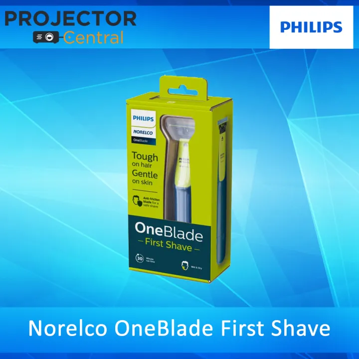 Philips Norelco OneBlade First Shave Teen Hybrid Electric Shaver ...