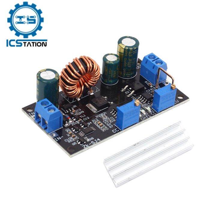 35W 3A DC DC Buck Boost Converter Solar Charging Step Up Step Down ...