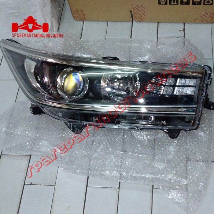Head Lamp Lampu Depan Innova Reborn Type V Q LED Projector ASLI ...