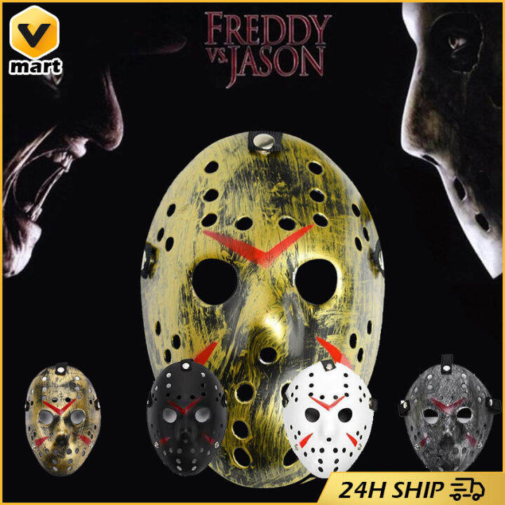 Friday The 13th Halloween Myers Jason VS. Freddy Costume Prop Horror ...