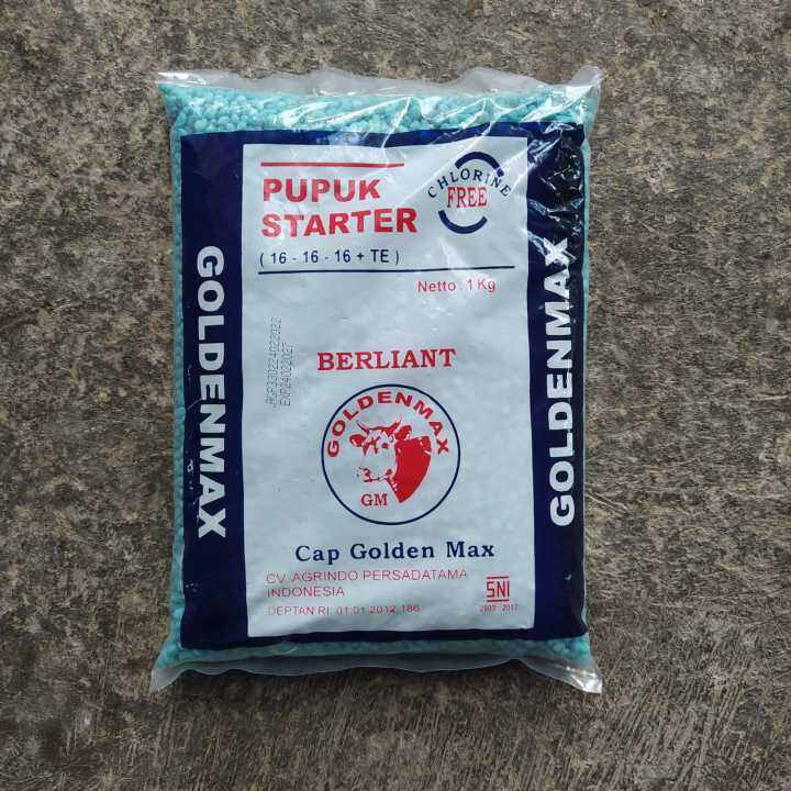Pupuk NPK 16-16-16 Golden Max Original 1 Kg | Lazada Indonesia