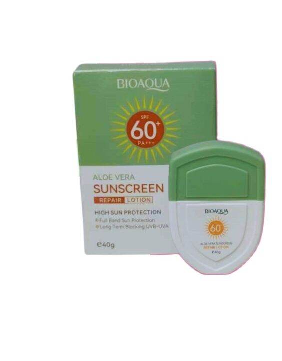 ORIGINAL BIOAOUA Face Sunscreen with Aloe Vera Powerful Protection ...