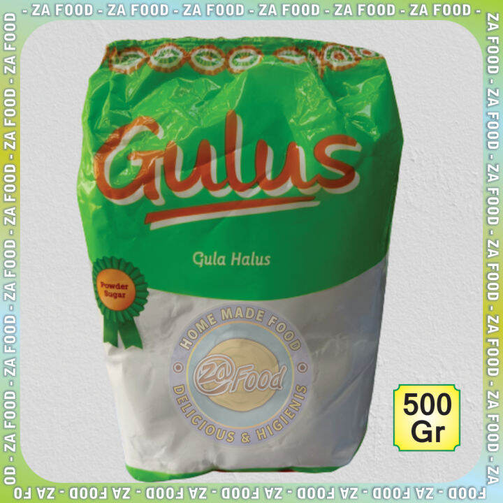 zafood - GULA HALUS 500 GRAM - GULA HALUS REPACK - GULUS 500 GR - GULA ...
