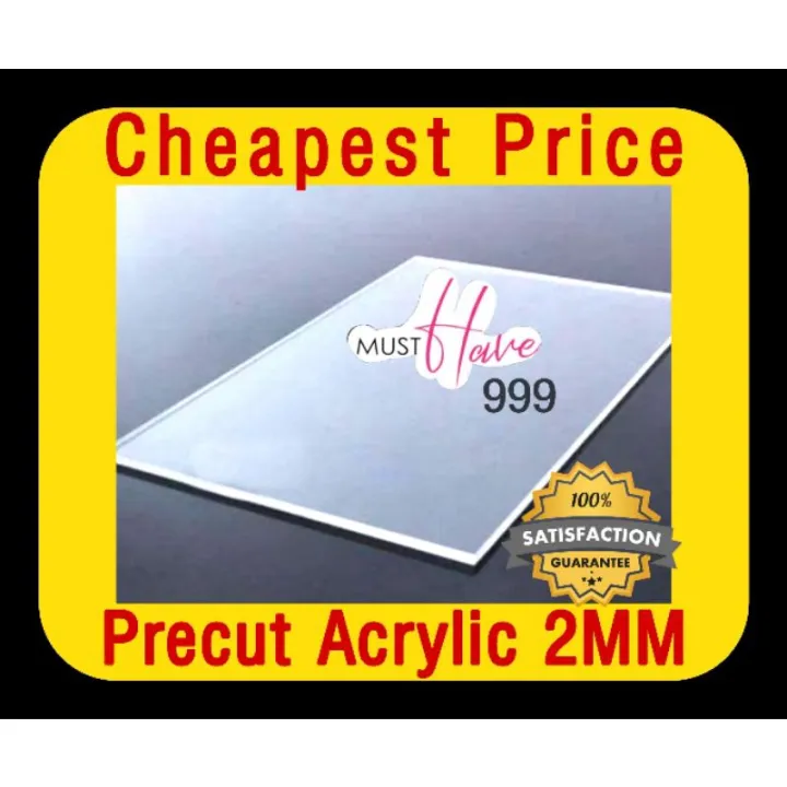 Pre cut Clear Acrylic Sheet 2MM,3MM, Plexi glass Perspex Plastic for ...