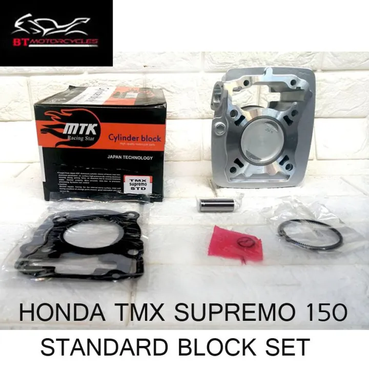 MTK HONDA TMX SUPREMO 150 57.3MM STANDARD CYLINDER BLOCK SET | Lazada PH