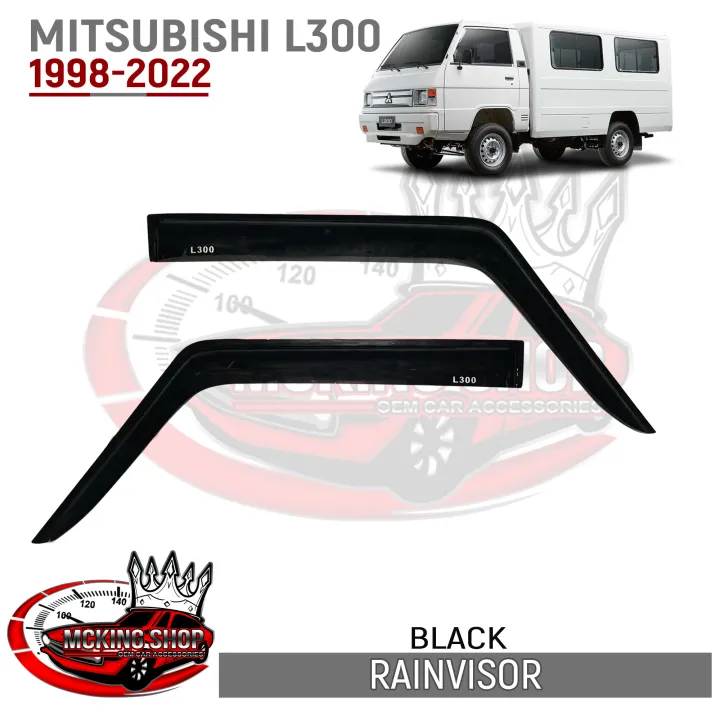 Mitsubishi L300 1998-2022 2 Doors OEM Type Rain Guard / Rainguard ...