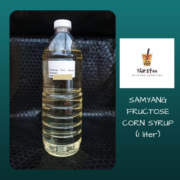 FRUCTOSE SUGAR SYRUP SWEETENER JUICE SHAKE MILKTEA 1 LITER (SAMYANG ...