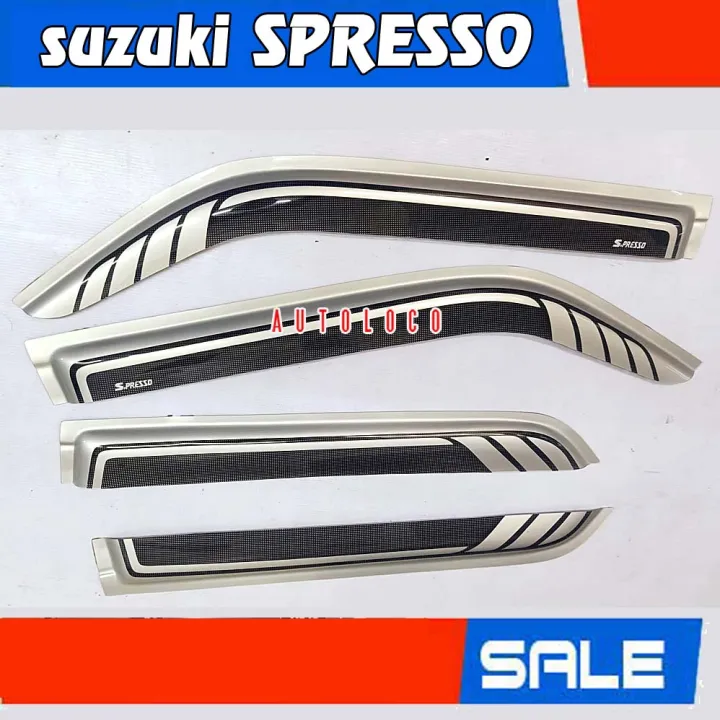 Blacknet Rain Guard for Suzuki Spresso S-Presso ( Window Visor ...