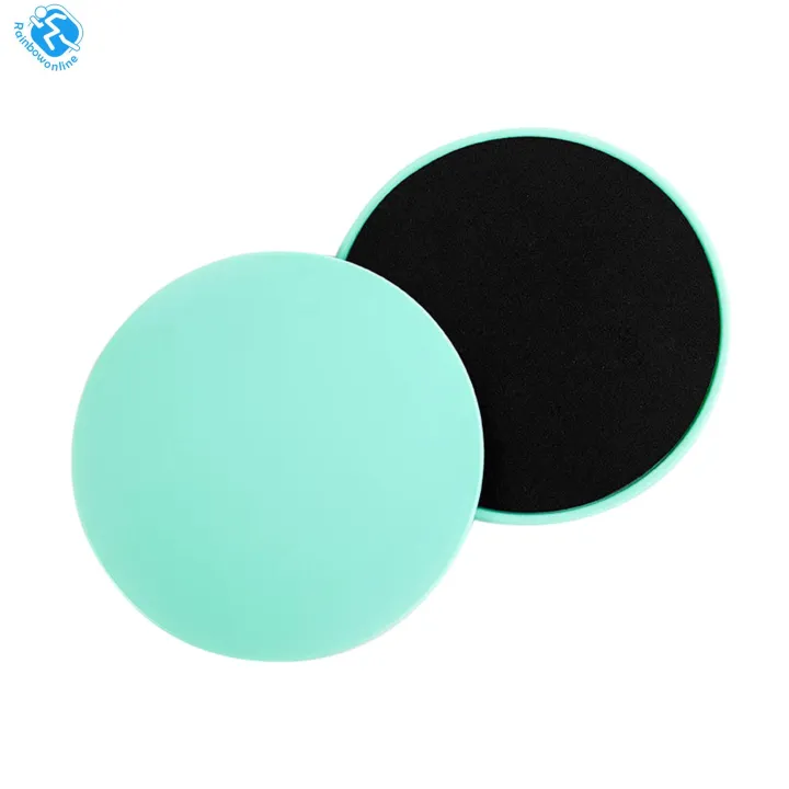Core Exercise Sliders Smooth Glider Dual-Sided Design Fitness Balance ...