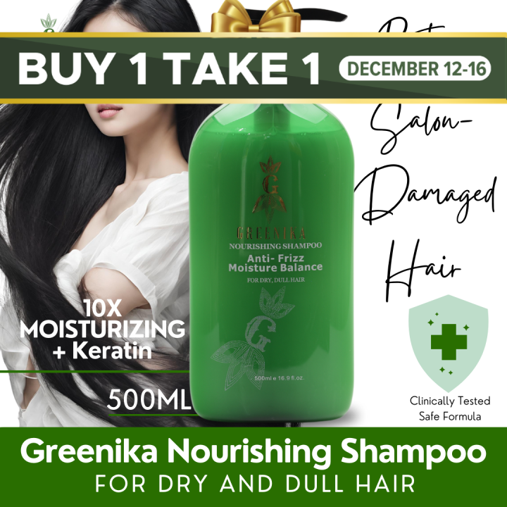 BUY 1 TAKE 1 Greenika Nourishing Shampoo | Lazada PH