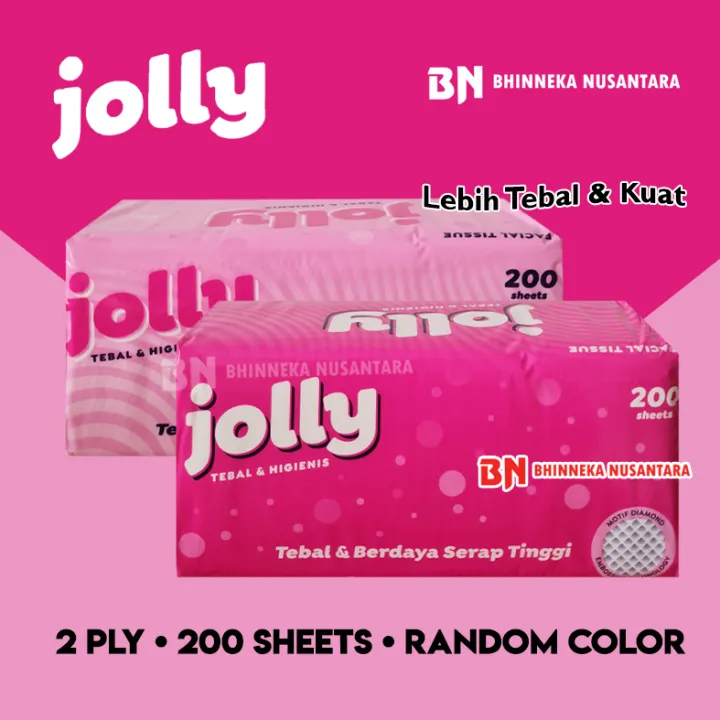 Jolly Facial Tissue 200 Sheets | Lazada Indonesia