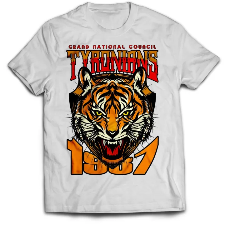 Tyronians Tiger T Shirt Drifit | Lazada PH