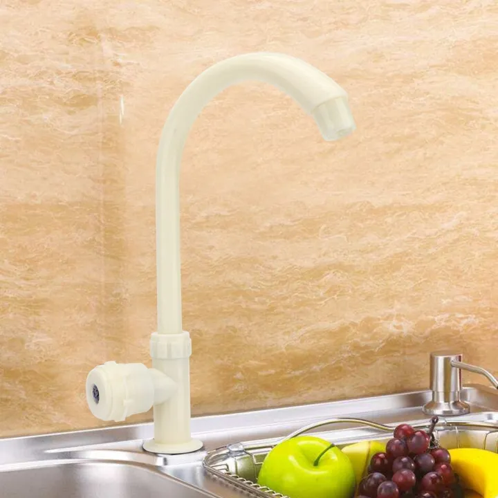 [HOT W] Simple G1/2 Quick Connect ABS Plastic Single Cold Water Faucet ...