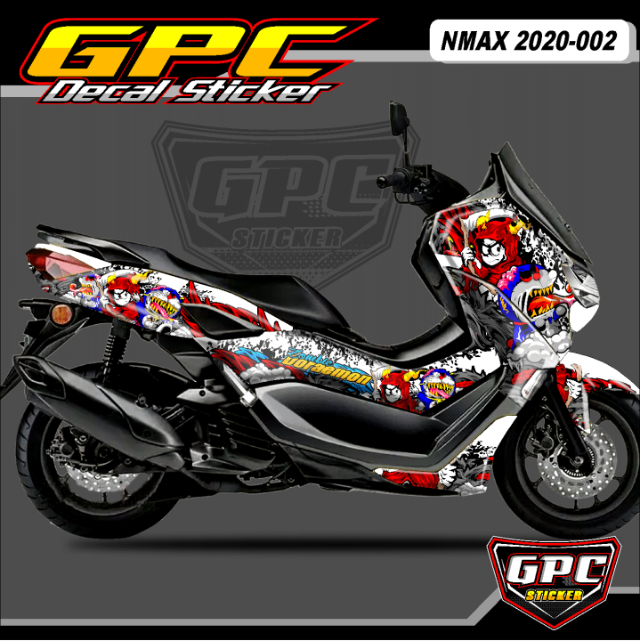 Decal Sticker Yamaha Nmax new 2020 Fullbody Custom Desain-dekal ...