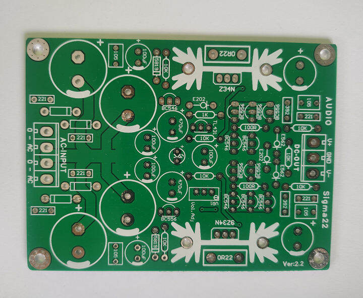 DC Voltage Regulator Positive and Negative Servo Power Board Empty ...