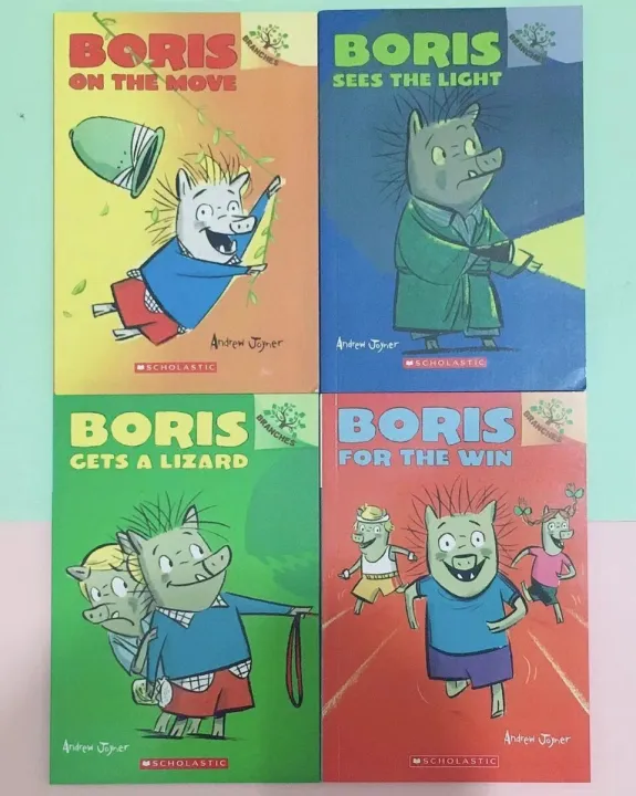 Boris Series 4 books by Scholastic Branches | Lazada.co.th
