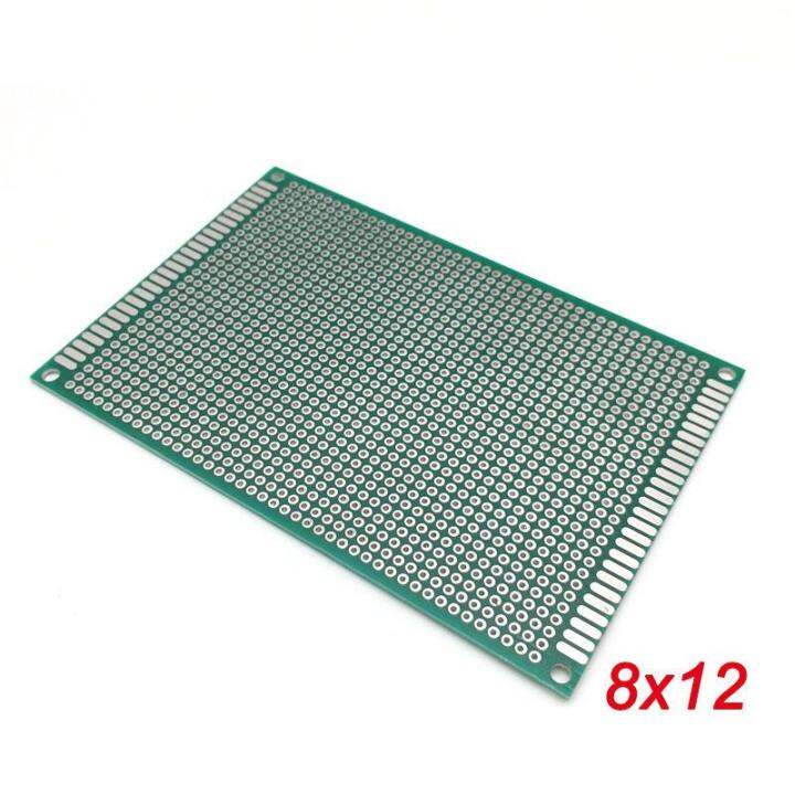 1pcs 2.54mm 8*12cm 80x120 mm Double Side Prototype PCB Universal ...