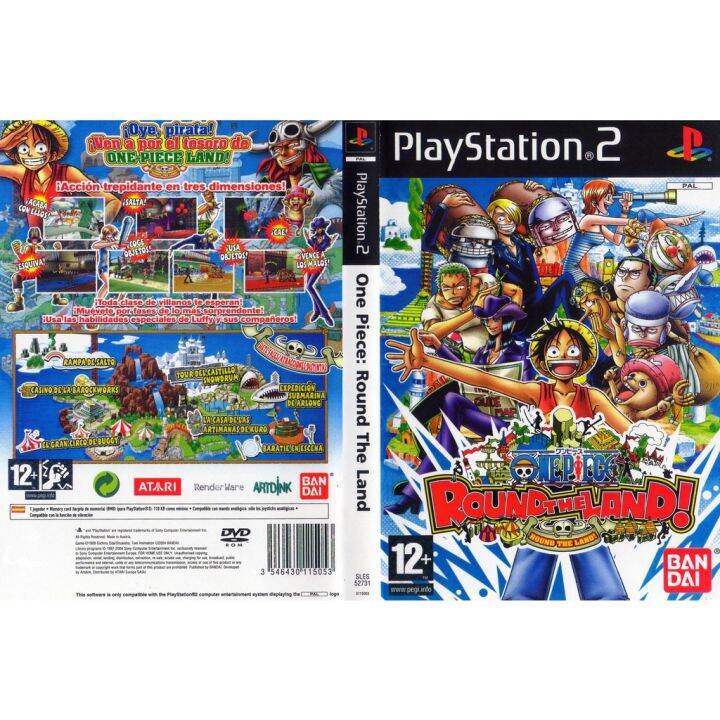 แผ่นเกมส์ PS2 One Piece Round the Land คุณภาพ ส่งไว | Lazada.co.th