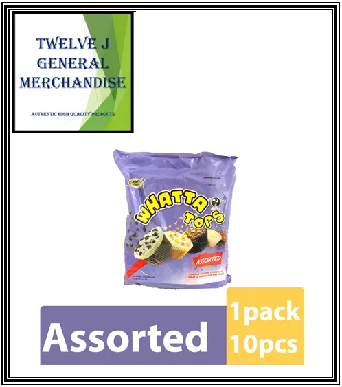 Lemon Square Whatta Tops Assorted Cup Cakes 10x35g | Lazada PH