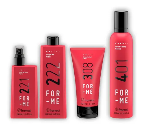 Framesi for me 308 , 401 ครีมจัดแต่งลอนดัดชนิดครีม หรือมูส เหมาะสำหรับจัดลอนดัดได้ทุกประเภท มี ...