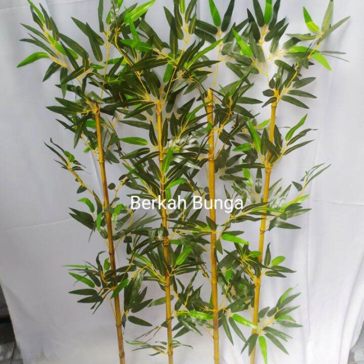 Batang Bambu Artificial 120cm/pohon plastik/ pohon bambu/ bambu partisi ...
