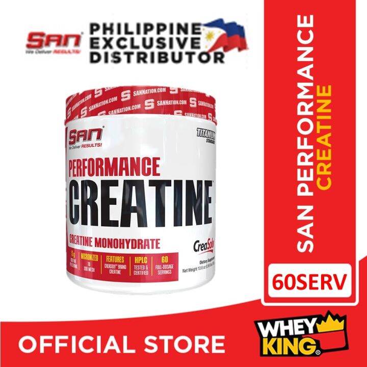 COD SAN Performance Pure Creatine Monohydrate Unflavored 300g | Lazada PH