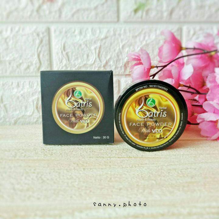 Face Powder with VCO Batrisyia Herbal || Bedak Tabur dengan VCO ...