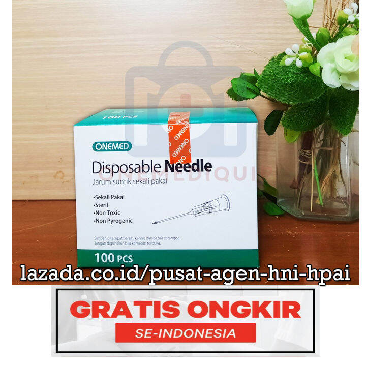Needle Onemed 18G disposable / Jarum Suntik Needle 18G | Lazada Indonesia