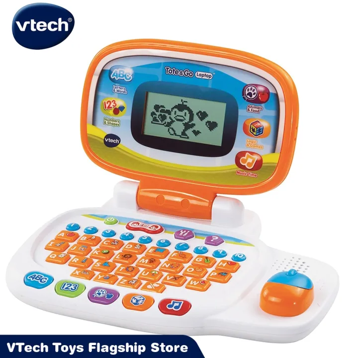 Vtech My Laptop (Tote & Go) Baby Toddler Toy - Orange | Lazada PH