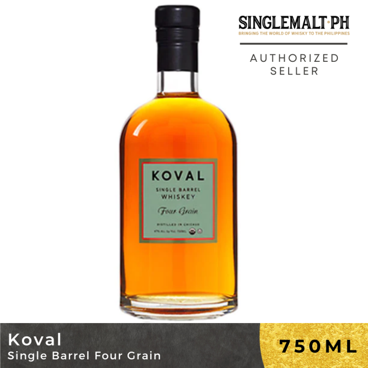 Koval Four Grain - Single Barrel Whiskey 75cl | Lazada PH