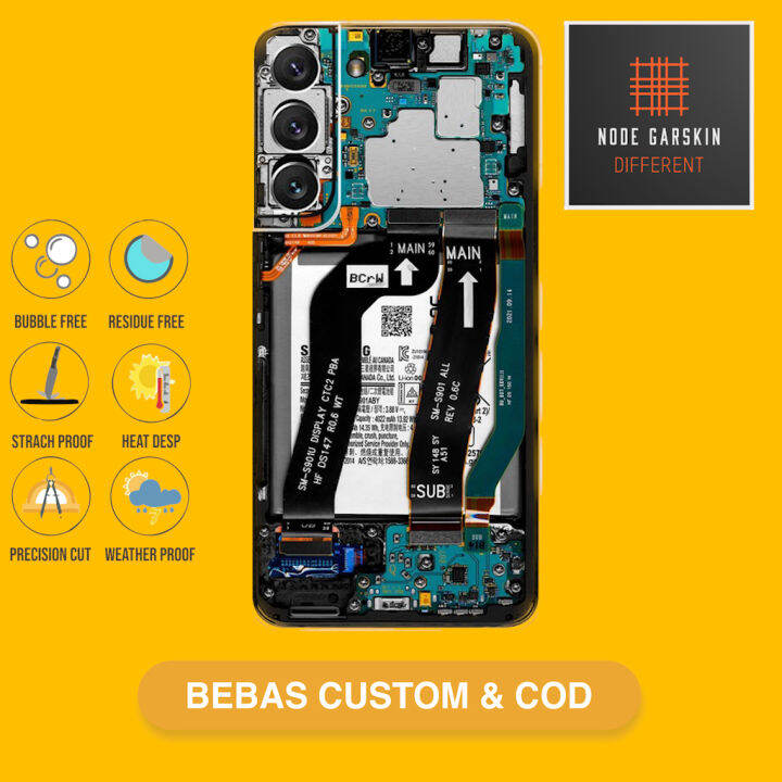 Garskin Skin Samsung S22 Plus Fullbody - Bisa Custom - mesin teardown ...