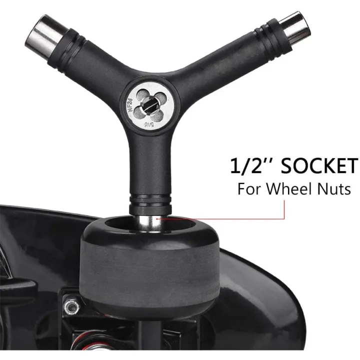 All-in-One Skate Tools Multi-Function Portable Skateboard Y Tool ...