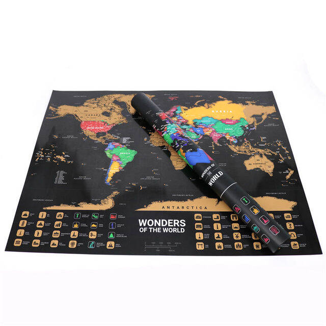 Scratch-Off World Map | Lazada PH