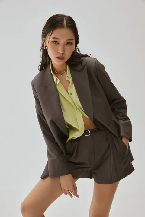 DAILY SQUAD PIXEL BLAZER สูทสากลเนื้อผ้า wool | Lazada.co.th