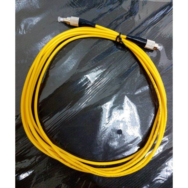 Fiber Optic Cable FC to FC simplex singlemode 2pcs/pack 3metes | Lazada PH
