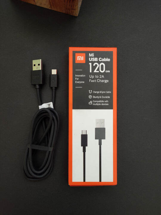 Xiaomi USB Micro 2.0A 1m Mi Charging and Data Cable | Lazada PH
