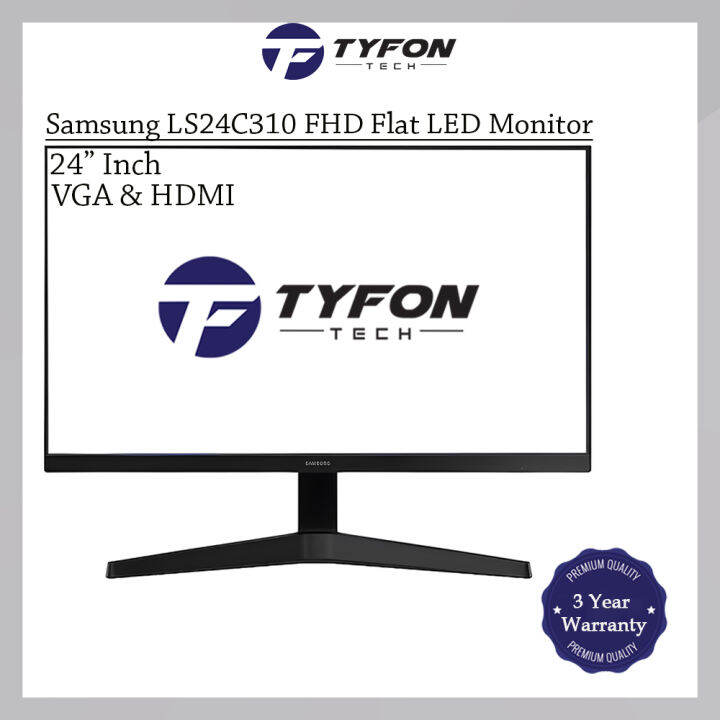 Samsung 24" Inch Widescreen Full HD 75Hz 5MS AMD FreeSync Flat LED ...