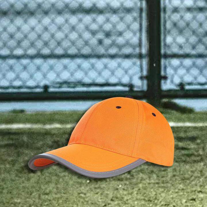 ZYSoil Safety Hat High Visibility Reflective Baseball Cap, Bright Neon ...