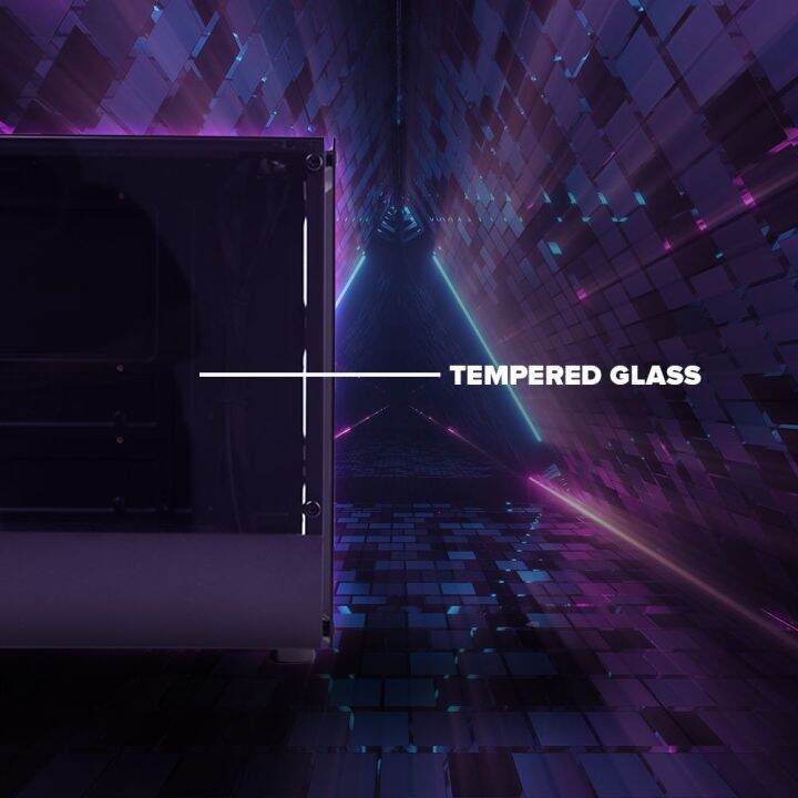 InPlay Meteor 01 Mid Tower Gaming Case Black, Tempered Glass, Cheapest ...