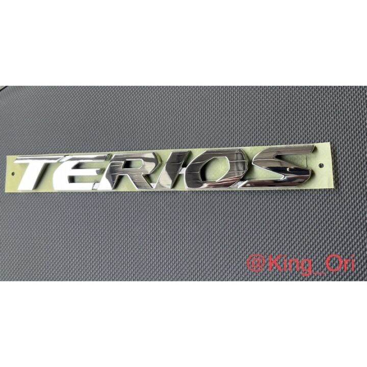 Logo Emblem Tulisan Timbul TERIOS Original | Lazada Indonesia