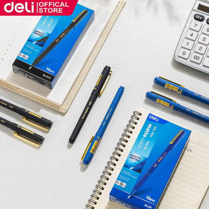 Deli Student gel pen 0.7mm bullet 1pc EG84 | Lazada PH
