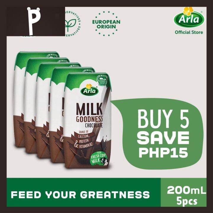 Parnella Arla Chocolate Milk 200ml by 5s | Lazada PH