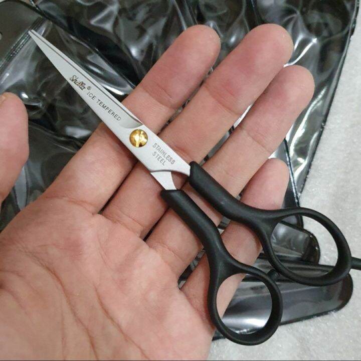 Gunting potong rambut Shilla ice tempered stainless steel | Lazada ...